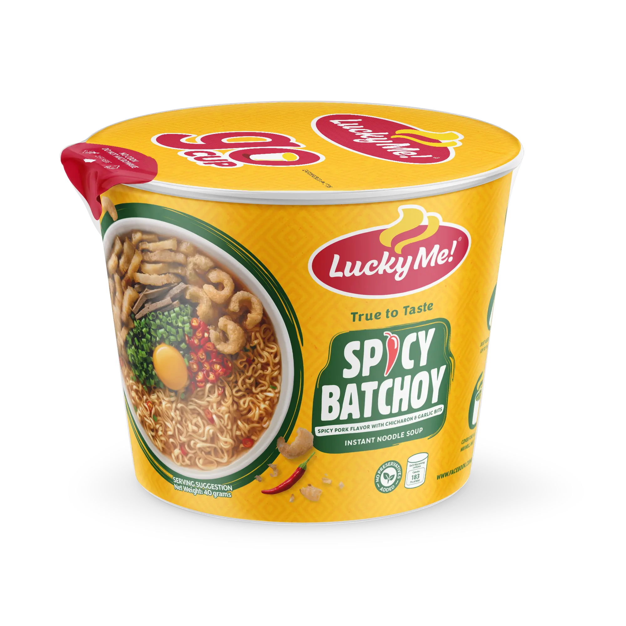 Lucky Me! Go Cup Spicy Batchoy