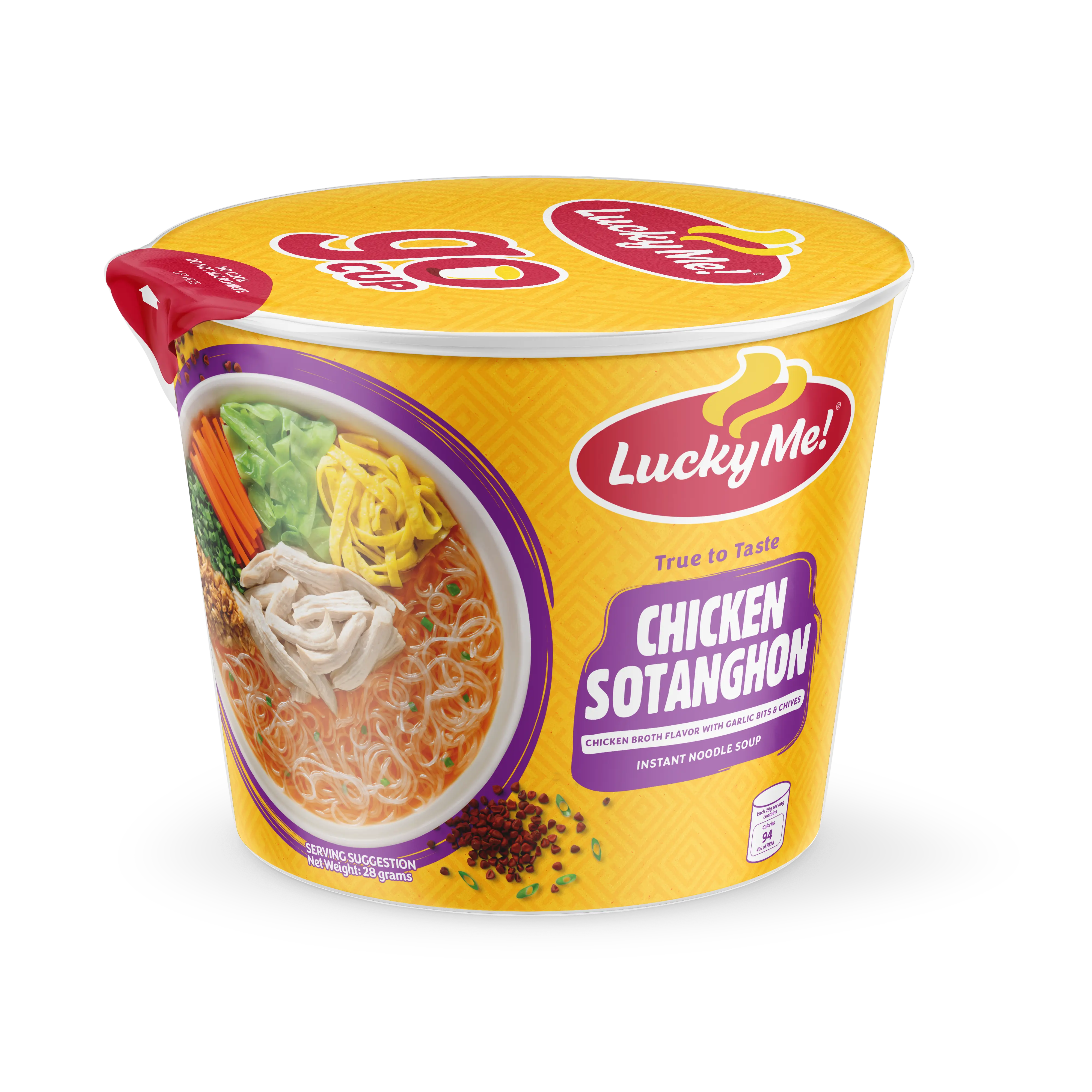 Lucky Me! Go Cup Chicken Sotanghon